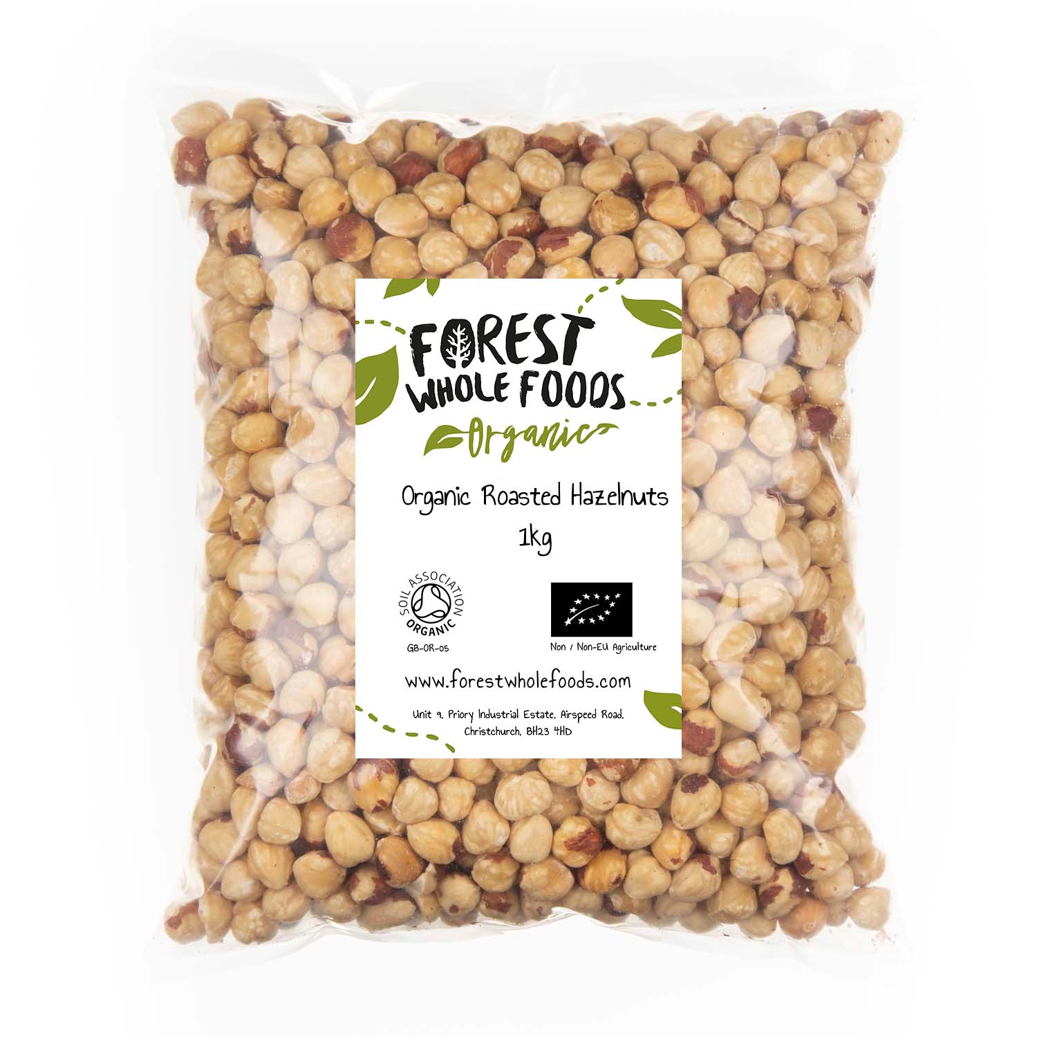 Organic Roasted Hazelnuts | Forest Whole Foods